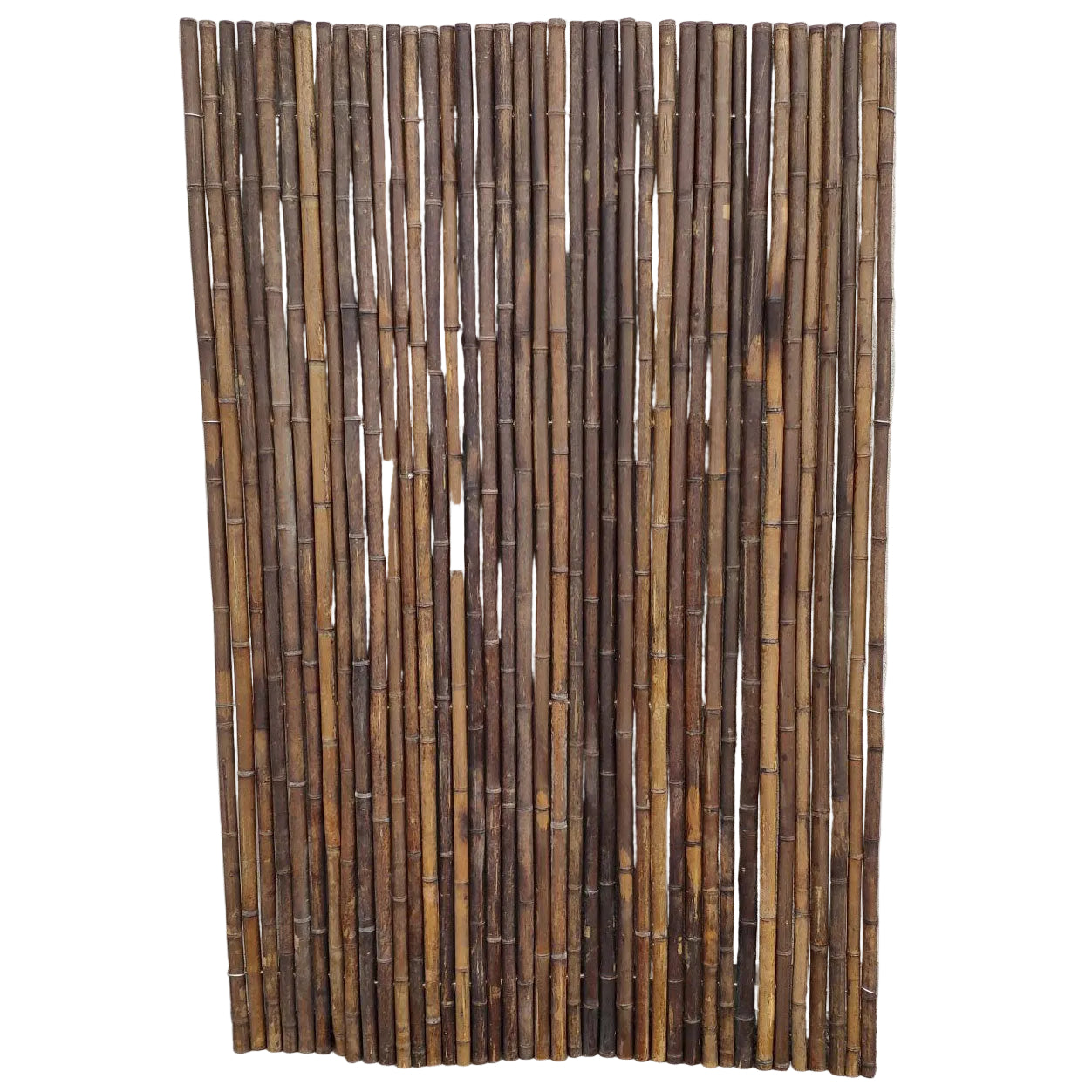 Dark Carbonized Bamboo Fencing– Bamboo Toronto Store
