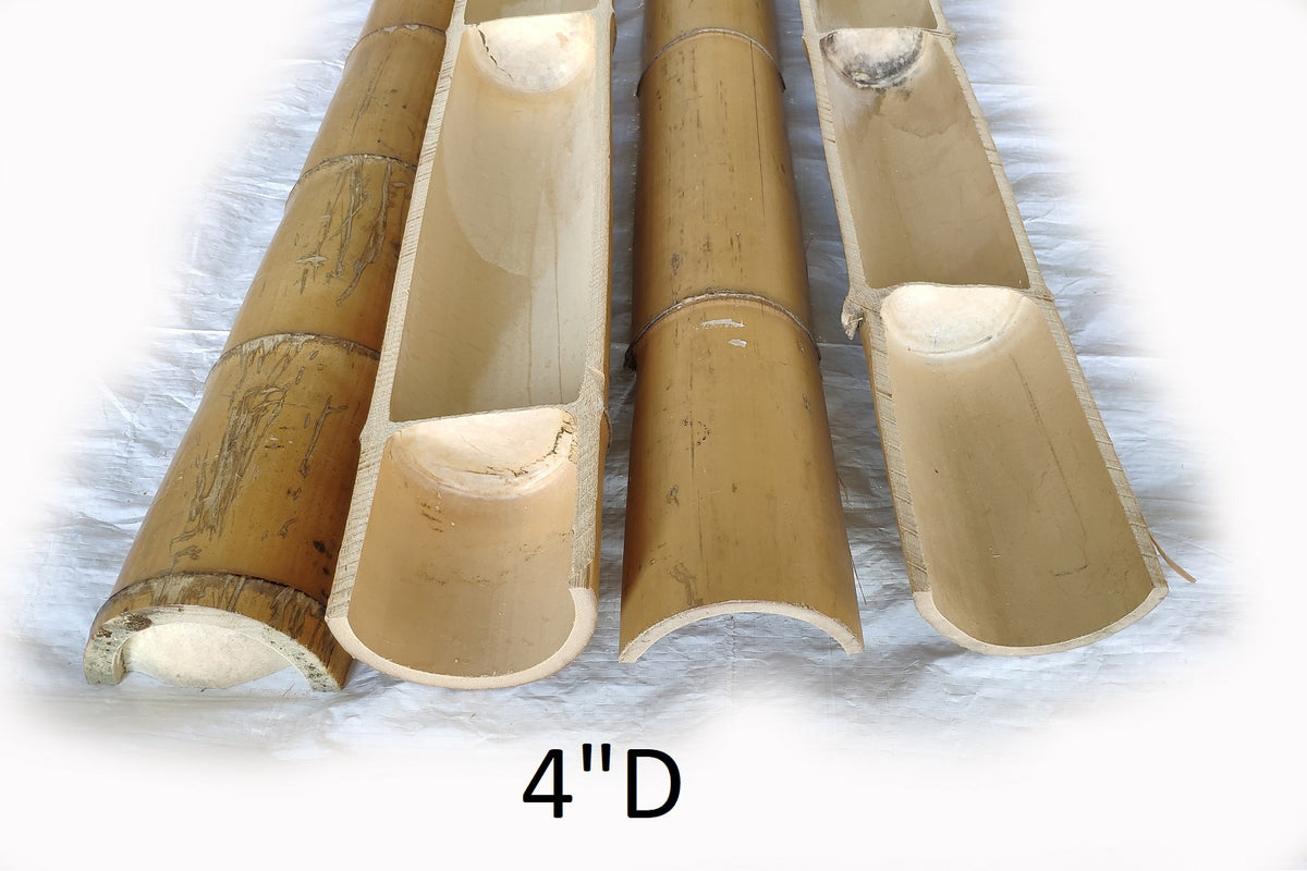Bamboo Half Round Poles - Bundle | Bamboo Toronto Store